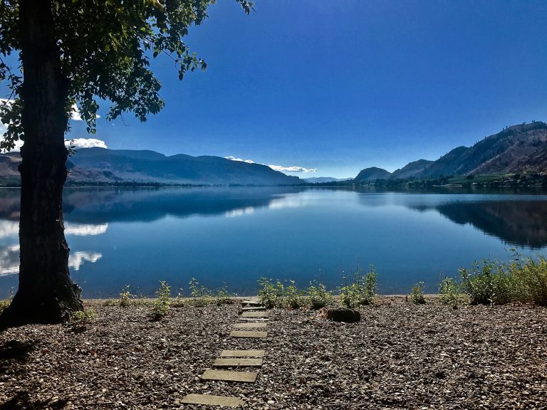 Lake Osoyoos in north central Washington forms a lake management ...